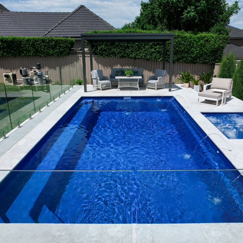 Hampton Grande 9m x 4.2m Ocean Reef Blue Sparkle Claydon - The ...