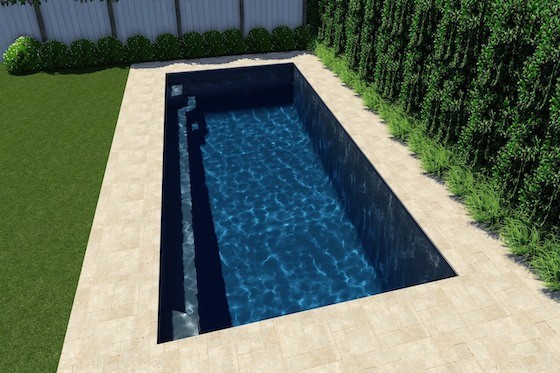 Hamilton 7.5m x 3.6m - The Fibreglass Pool Company